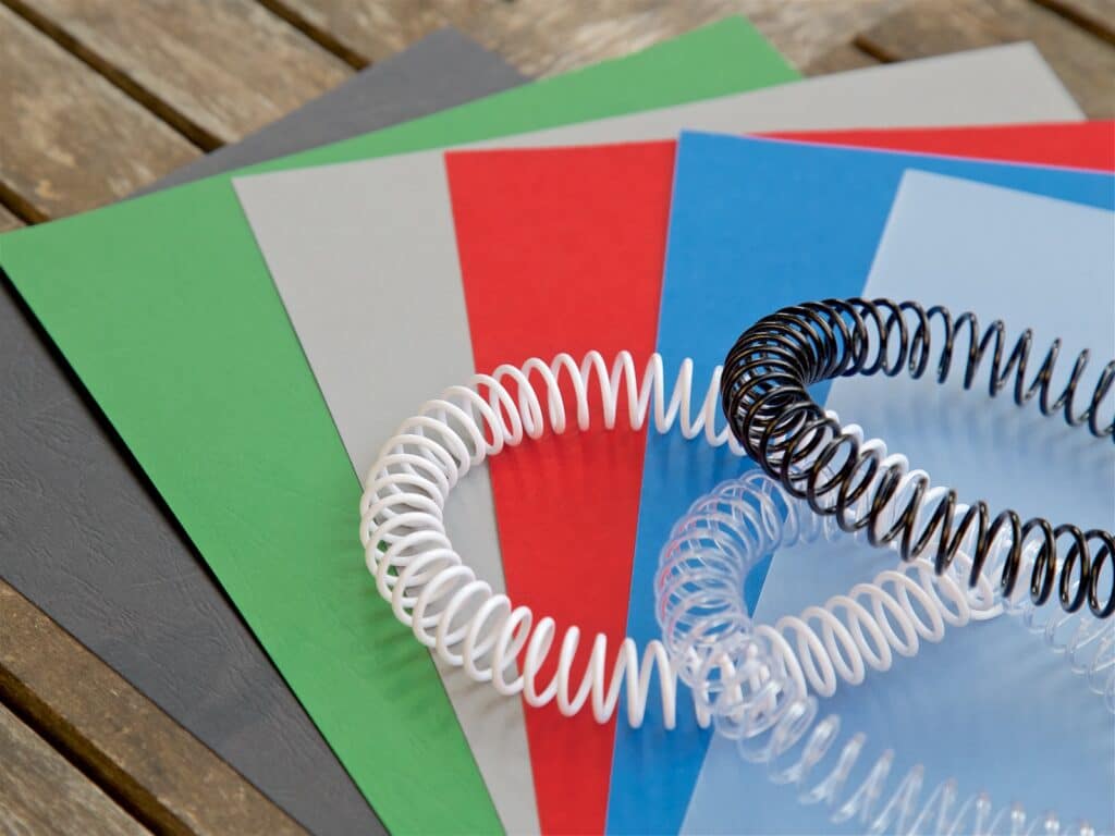 Softcover coil binding A3 | thesis binding
